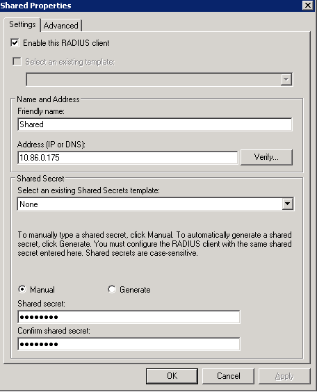 RADIUS Authentication and Authorization – Kemp Support RADIUS Authentication and Authorization – Kemp Support